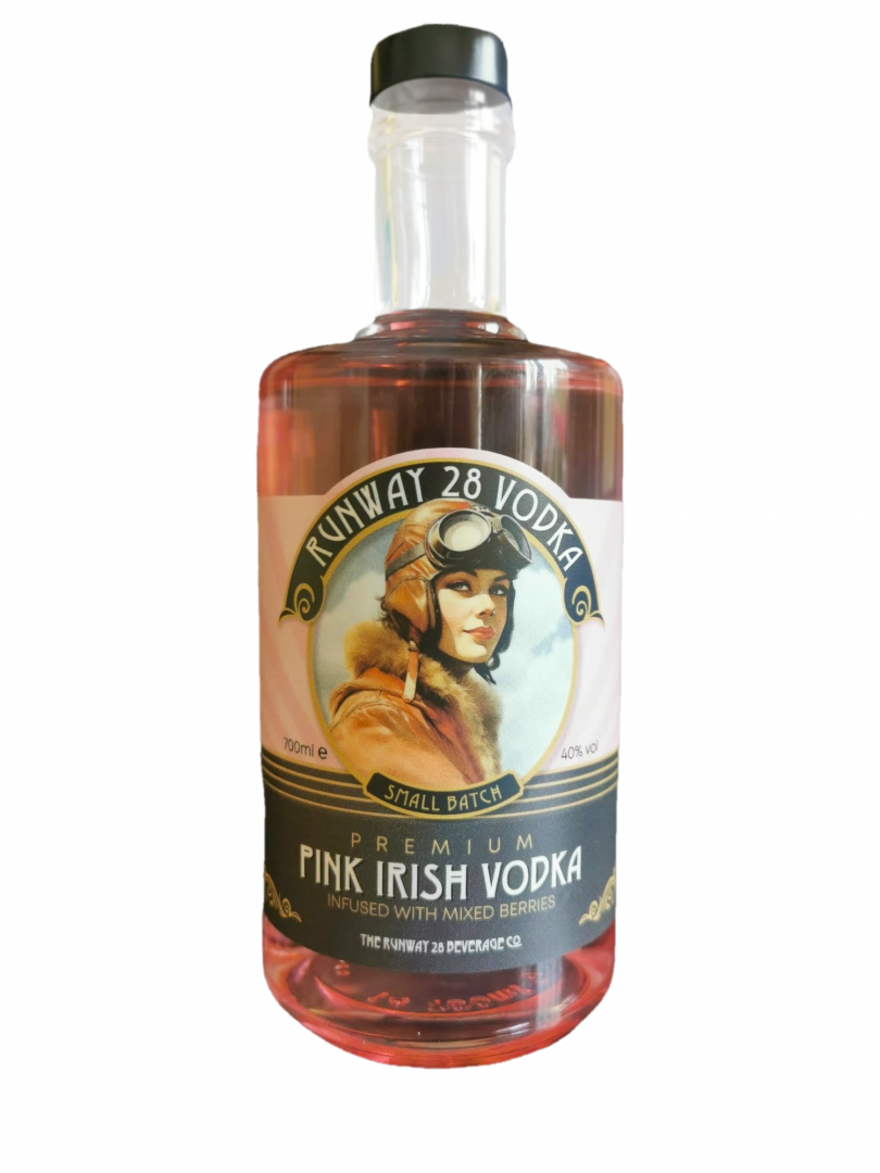 Runway 28 Beverage Co. launches Premium Pink Irish Vodka – Drinks ...