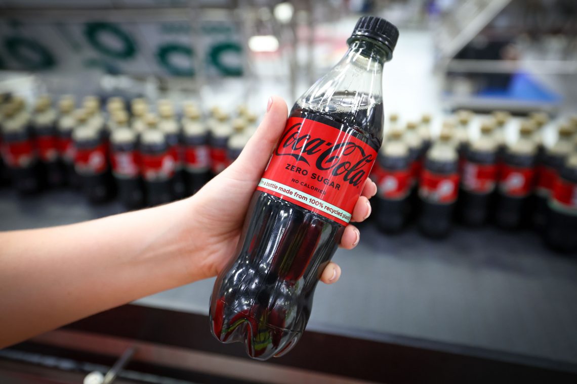 Coca-Cola achieves sustainability milestone with 100% recycled plastic ...