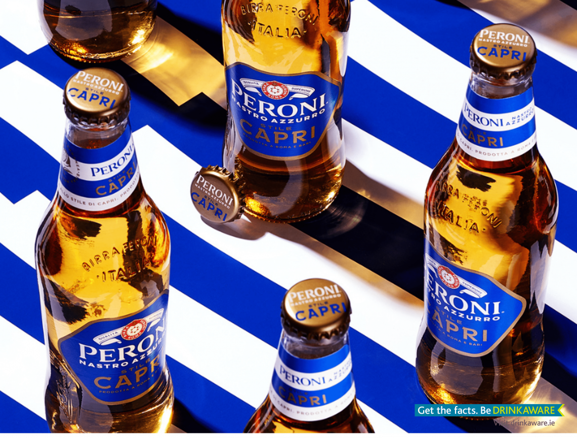 Peroni Nastro Azzurro launches Stile Capri – Drinks Industry Ireland