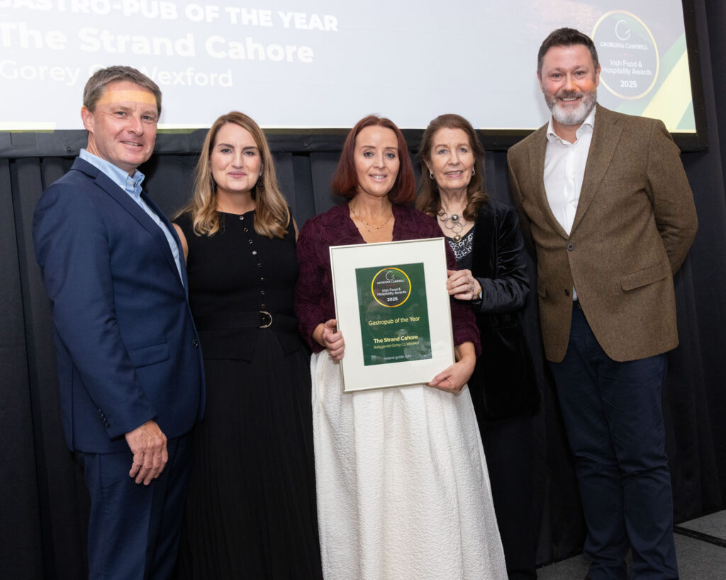 2025 winners of the Georgina Campbell Irish Food & Hospitality Awards ...